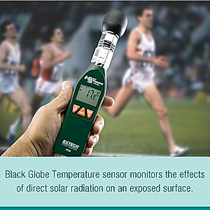 Extech HT30 Heat Stress WBGT Meter , black