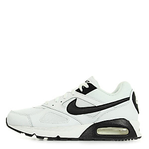 NIKE Men's Running Shoes Low-Top Sneakers, White White Black, 11