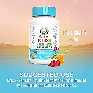Kids Vegan Multivitamin Gummies & Focus Supplement for Kids Bundle by MaryRuth's | Immune Support for Kids, Natural Brain Support | May Help Improve Focus & Manage Stress