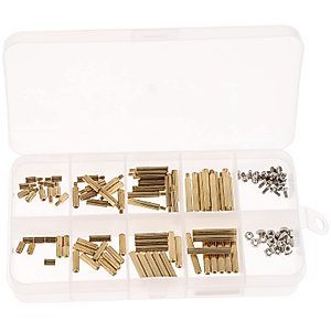VILLCASE 120pcs Pcb Bracket Screws Laptop Stand for Desk Computer Holder for Laptop Ceiling Fan Screws Motherboard Screws Laptopstand Laptop Computer Replacement Parts Stud Iron Chassis M2