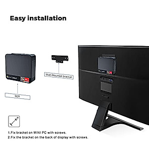 Beelink SER3 AMD Ryzen 5 3550H Processor Mini PC,Mini Computer with 16G DDR4 RAM/500GB M.2 NVMe 2280 SSD,Support 4K FPS/Dual HDMI/WiFi 5/BT4.0/Support Auto Power On