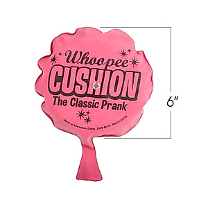 ArtCreativity Self Inflating Whoopie Cushion, 2 Pack, 6 Inch Whoopee Cushions Goodie Bag Stuffers, Classic Prank Toys for Boys and Girls, Party Favors and Gag Gifts for Kids, Whoopie Makes Gas Sounds