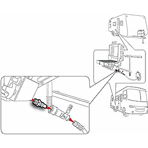 Seihao 1Pcs Propane Quick Connect Fitting Adapter 1/4 Inch Male NPT Thread with Full Flow Male Plug 100% Brass for RV BBQ