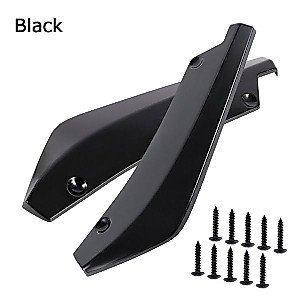 Gloss Black Bumper Lip Spoiler Splitter Fit for 1997-2002 2010-2021 Chevy Camaro LS LT1 SS Coupe Convertible Front Rear Body Kit Side Skirt