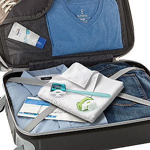 6 Pack Travel Toothbrush Head Covers with Suction Cup Electric and Manual Toothbrush Cover Clip Portable Plastic Toothbrush Protector Cap Brush Pod Case for Traveling, Camping, Bathroom, Home, School