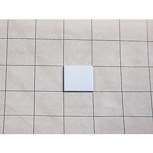Hedral Value Pack of 50 - Blank 1" Square Board Game Chits Tiles Counters Markers DIY D&D