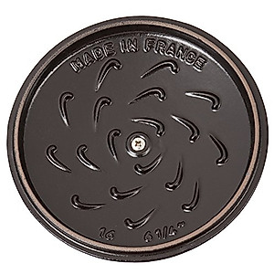 Staub Cast Iron 1.5-qt Petite French Oven - Matte Black, Made in France