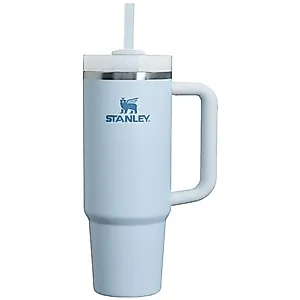 Stanley Quencher H2.0 Tumbler with Handle & Straw 30 oz | Twist On 3-Way Lid | Cupholder Compatible for Travel | Insulated Stainless Steel Cup | BPA-Free | Glacier