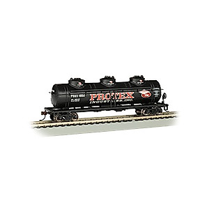 40' Three Dome Tank Car - PROTEX INDUSTRIES - HO Scale