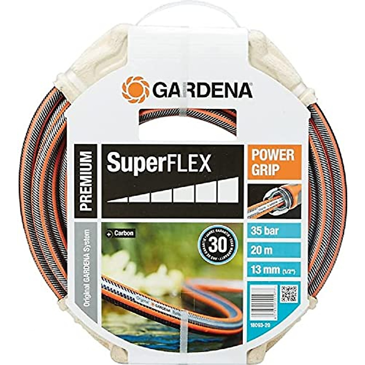 GARDENA 1/2-Inch by 20m Garden Hose, 59-Feet