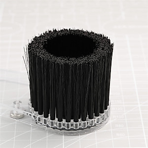 Genmitsu CNC Dust Shoe ABS Cover Cleaner for 3018 Series CNC Router/CNC Machines with a 42mm Diameter Motor, Hose Adapter Outer Diameter 38mm (1.5″), Transparent