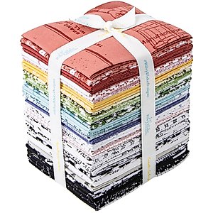 J Wecker Frisch Sew Journal 36 Fat Quarters Riley Blake Designs FQ-13880-36