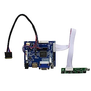 HDMI VGA 2AV LVDs Controller Board 40Pin for 10.1" 1024x600 LTN101NT02 B101AW06 LP101WSA B101AW03 CLAA101BN01 LCD Panel