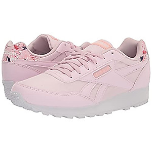 Reebok Women's Rewind Run Sneaker, Pixel Pink/White/Pink Glow, 8.5