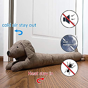 36 Inch Under Door Draft Stopper Heavy Duty,Door Draft Blocker Soundproof Energy Saver from Under Door by SWISSELITE