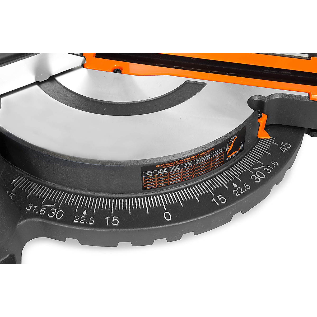 WEN MM1011 15-Amp 10" Single Bevel Compact Sliding Compound Miter Saw with Laser