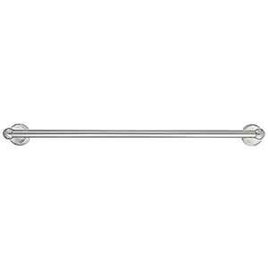 Amazon Basics Modern Towel Bathroom Bar, Satin Nickel, 24 Inch