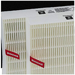 Honeywell HEPA Air Purifier Filter Kit – Includes 2 HEPA R Replacement Filters and 4 A Carbon Pre-Cut Pre-Filters – Airborne Allergen Air Filter Targets Wildfire/Smoke, Pollen, Pet Dander, and Dust