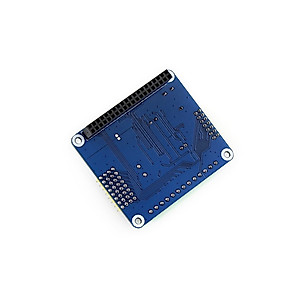 Raspberry Pi AD/DA Expansion Sheild Board for Adding High-Precision AD/DA Functions to Raspberry Pi Onboard ADS1256 DAC8552 Sensor Input/Output Interface