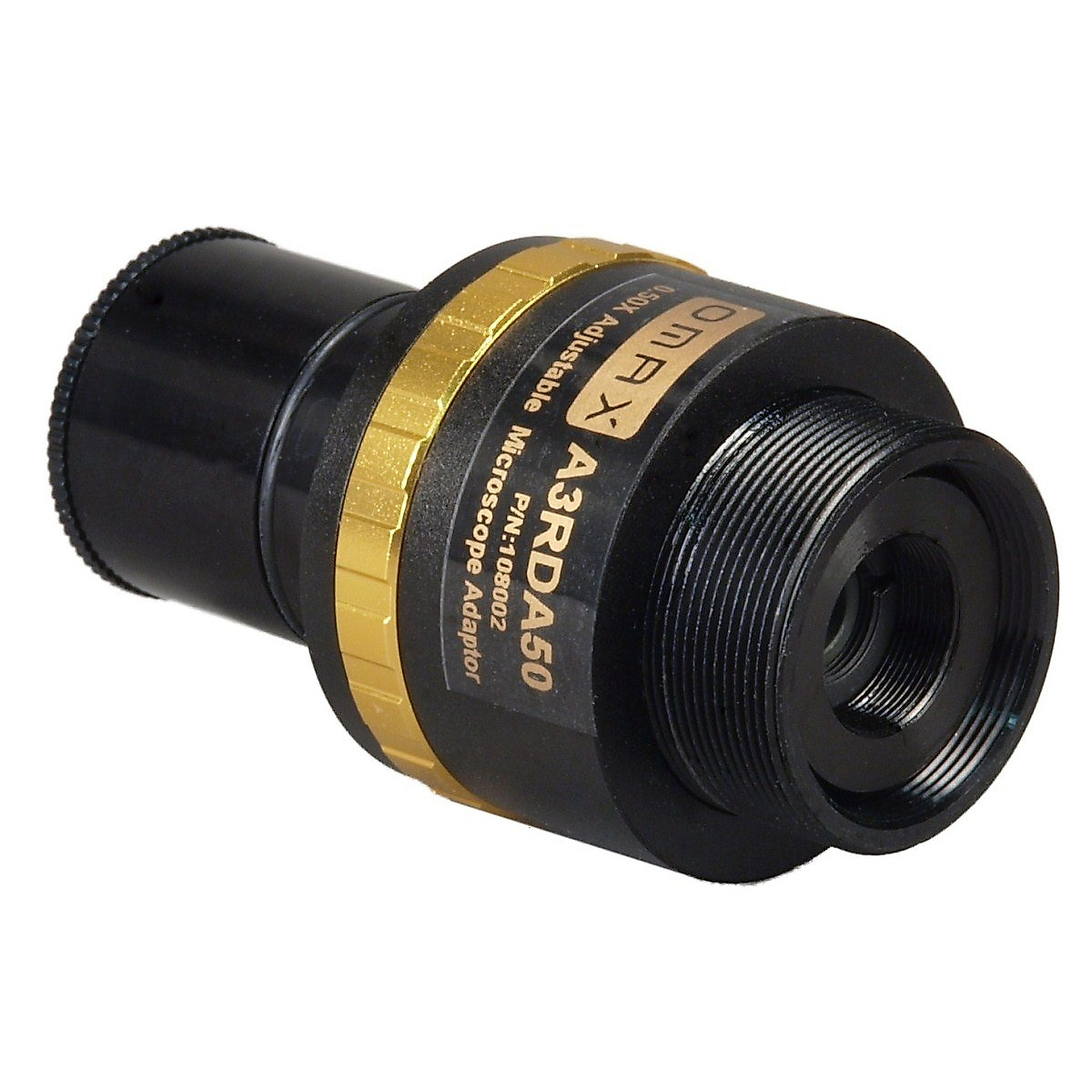 OMAX 0.5X Adjustable Reduction Lens for Microscope Camera