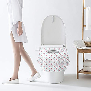 Toilet Seat Cover Disposable XL, 30 Pack Extra Large Full Cover Individually Wrapped Portable for Travel Perfect for Toddlers Potty Training Ideal for Adults and Kids