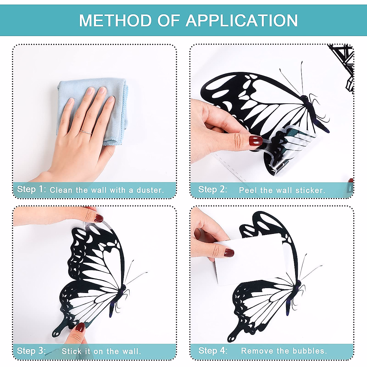 Gueevin 2 Sheets Paris Tower Wall Stickers Eiffel Tower Wall Sticker Decal Removable Paris Tower Wall Decor for Bedroom Living Room Sofa Backdrop TV Wall Romance Decoration