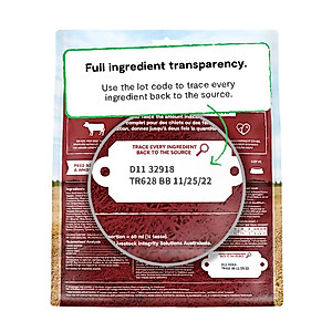 Open Farm Freeze Dried Raw Dog Food, Humanely Raised Meat Recipe with Non-GMO Superfoods and No Artificial Flavors or Preservatives (13.5 Ounce (Pack of 1), Grass Fed Beef Recipe)