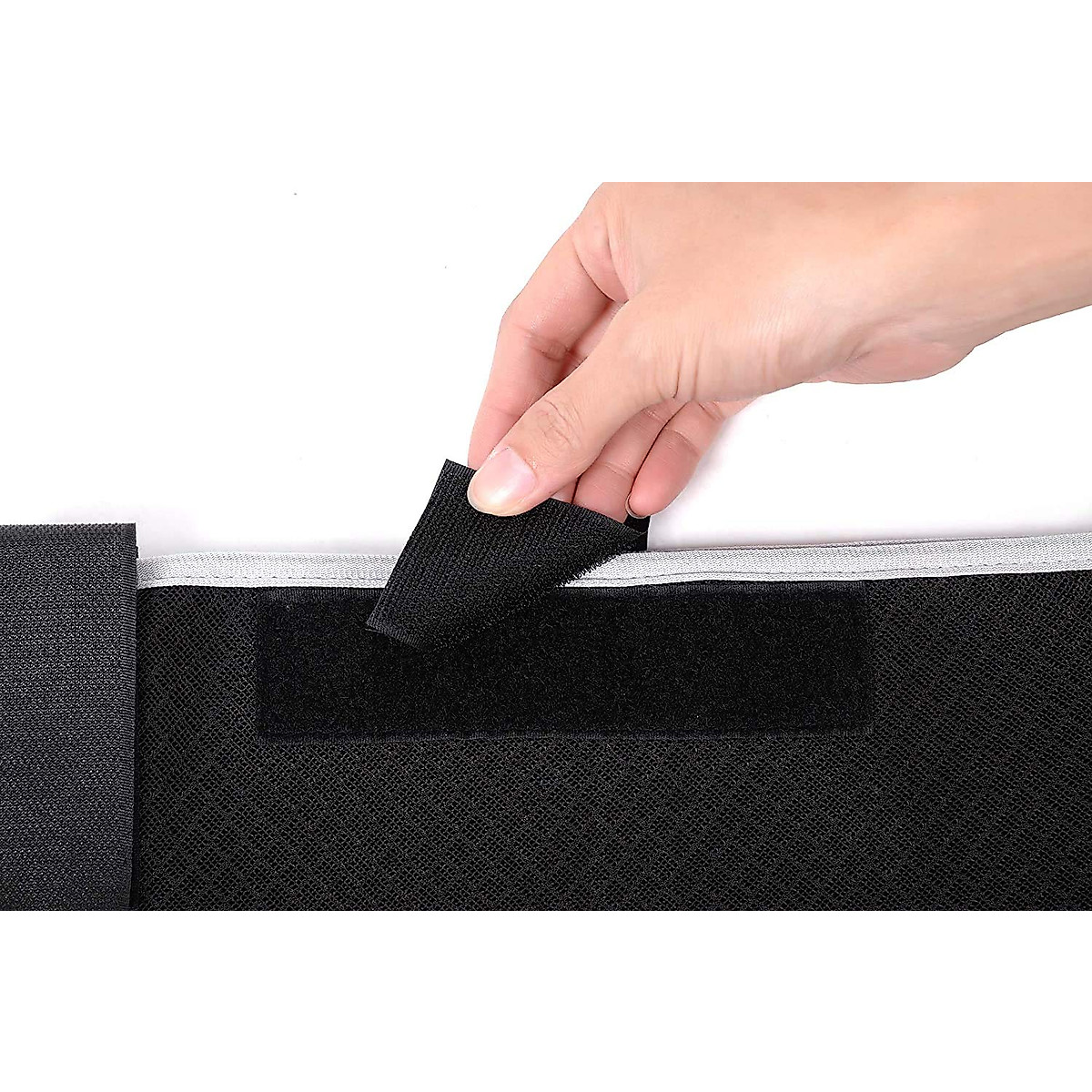 Solmyr Arm Sling for Broken Fractured Bones Elbow Wrist, Adjustable Shoulder Immobilizer & Rotator Cuff Support Brace, Split Strap and Waistband, Universal for Left and Right Arms, Men and Women(L)