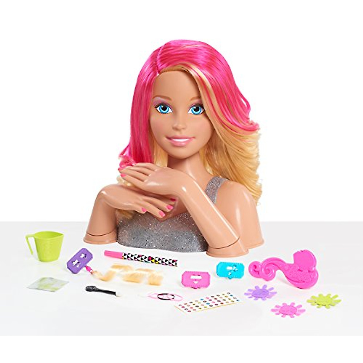 Just Play Barbie Deluxe Styling Head - Blonde