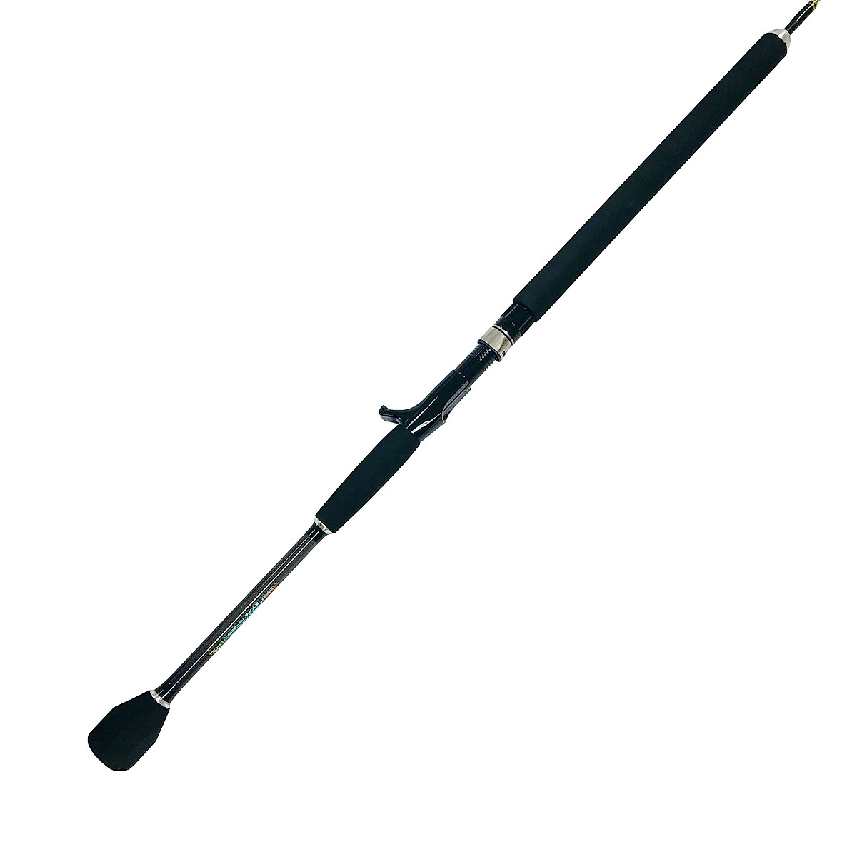 EatMyTackle Tuna Terminator Jigging Rod | Saltwater Fishing Rod (15-25lb. Slow Action, 2pc. Trigger, 2 Pack)