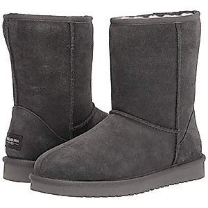 Koolaburra by UGG Women's Koola Short Mid Calf Boot, Stone Grey, 10 US