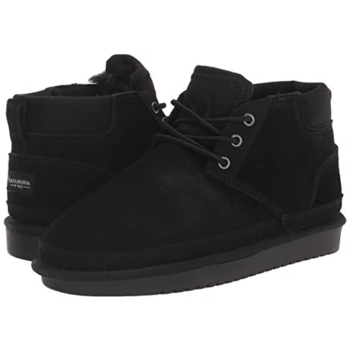 Koolaburra by UGG Unisex-Child ADVAY Chukka Boot, Black, 1 Little Kid