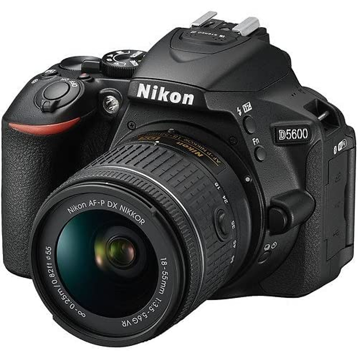 Nikon D5600 DSLR Camera with AF-P DX NIKKOR 18-55mm f/3.5-5.6G VR + AF-P DX NIKKOR 70-300mm f/4.5-6.3G ED + 500mm Preset Lens and Basic Travel Kit (Renewed)
