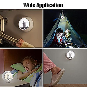 AIMILAR Cat Night Light - Motion Sensor, Rechargeable & Magnetic | Perfect Cat Gifts for Cat Lovers | Adjustable Brightness & 3 Mounting Options | Ideal Kids Night Lights for Bedroom or Bathroom