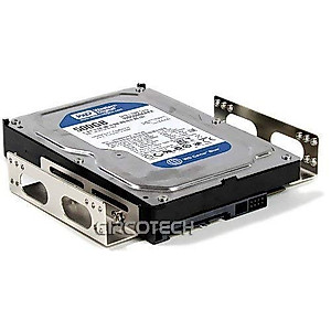 3.5" to 5.25" Bay Hard Disk Drive HDD Mounting Bracket Adapter Metal Kit