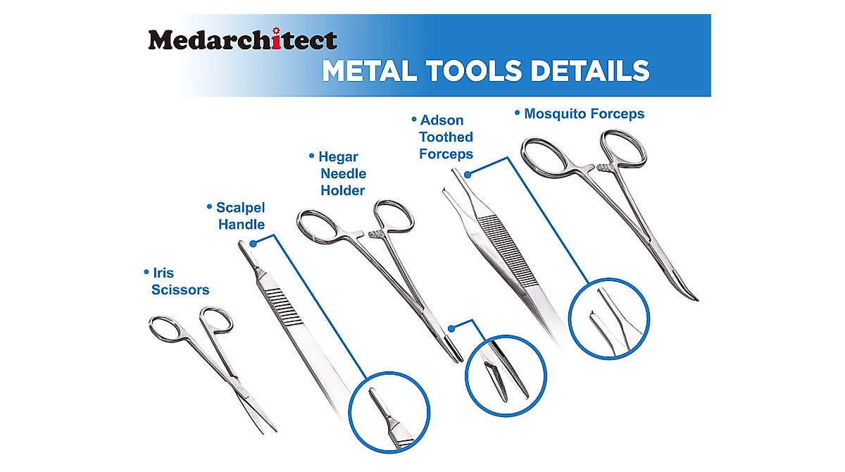 Medarchitect Suture Practice Kit for Medical Training