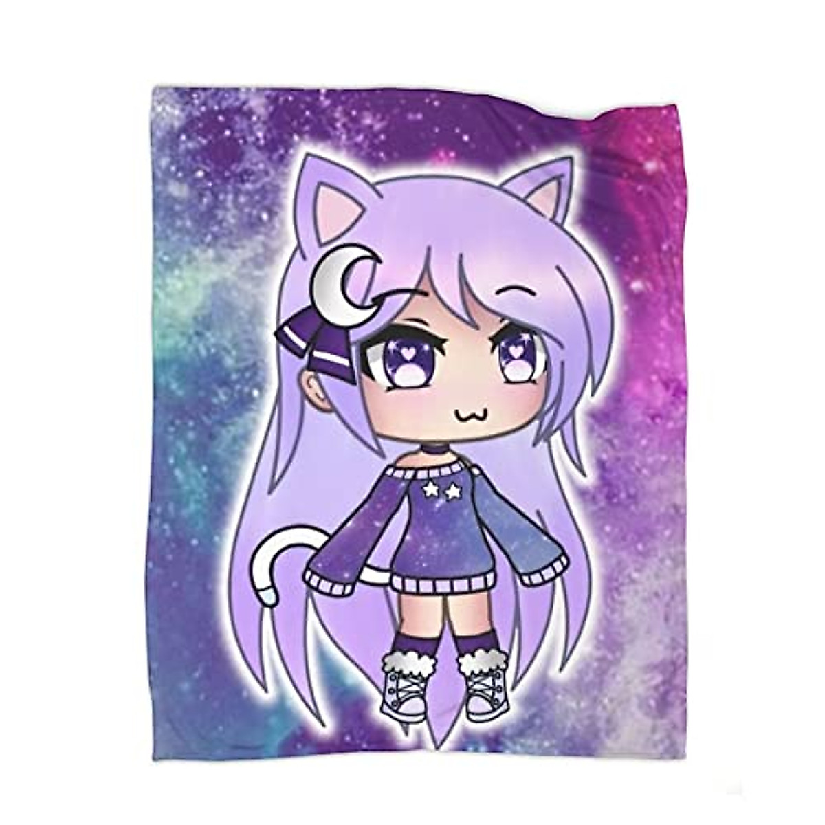 Enming Cartoon Game Blanket All Season Ultra Soft Throw Blanket Flannel Fleece, Warm Fuzzy Throw for Couch Bed Sofa 50''x40''