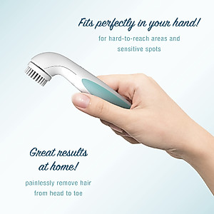 Conair Ladies All-In-One Personal Groomer, Trimmer, Foil Shaver for Women and Exfoliating Brush