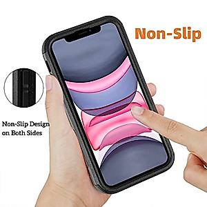 Co-Goldguard for iPhone 11 Case, [Shockproof] [Dropproof] Non-Slip Heavy Duty Phone Case Cover for Apple iPhone 11, 3 in 1 iPhone 11 Protective case, Black