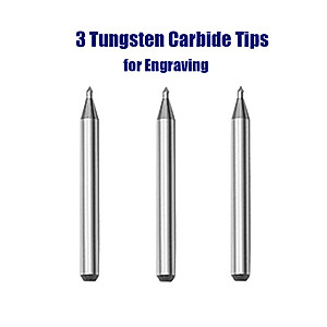 Mini Cordless Engraver Pen Rechargeable Engraving Pen Etching Tool Etcher Kit Set with | Tungsten Carbide Tip | for Metal Glass Wood Plastic