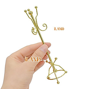 Cute Metal Jewelry Stand 2pcs, Jewelry Holder Organizer Shaped of Mini Coat Racks, Earring & Ring Stand, Jewelry Tree