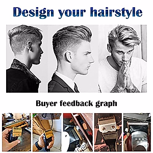 Replacement Blade for Wahl Clippers, Professional Precision 2 Hole Adjustable Hair Trimmer Parts Gold Silver Blades Compatible with Wahl 5 Star Series Cordless, Super Taper, Magic Clip Clipper 2pack