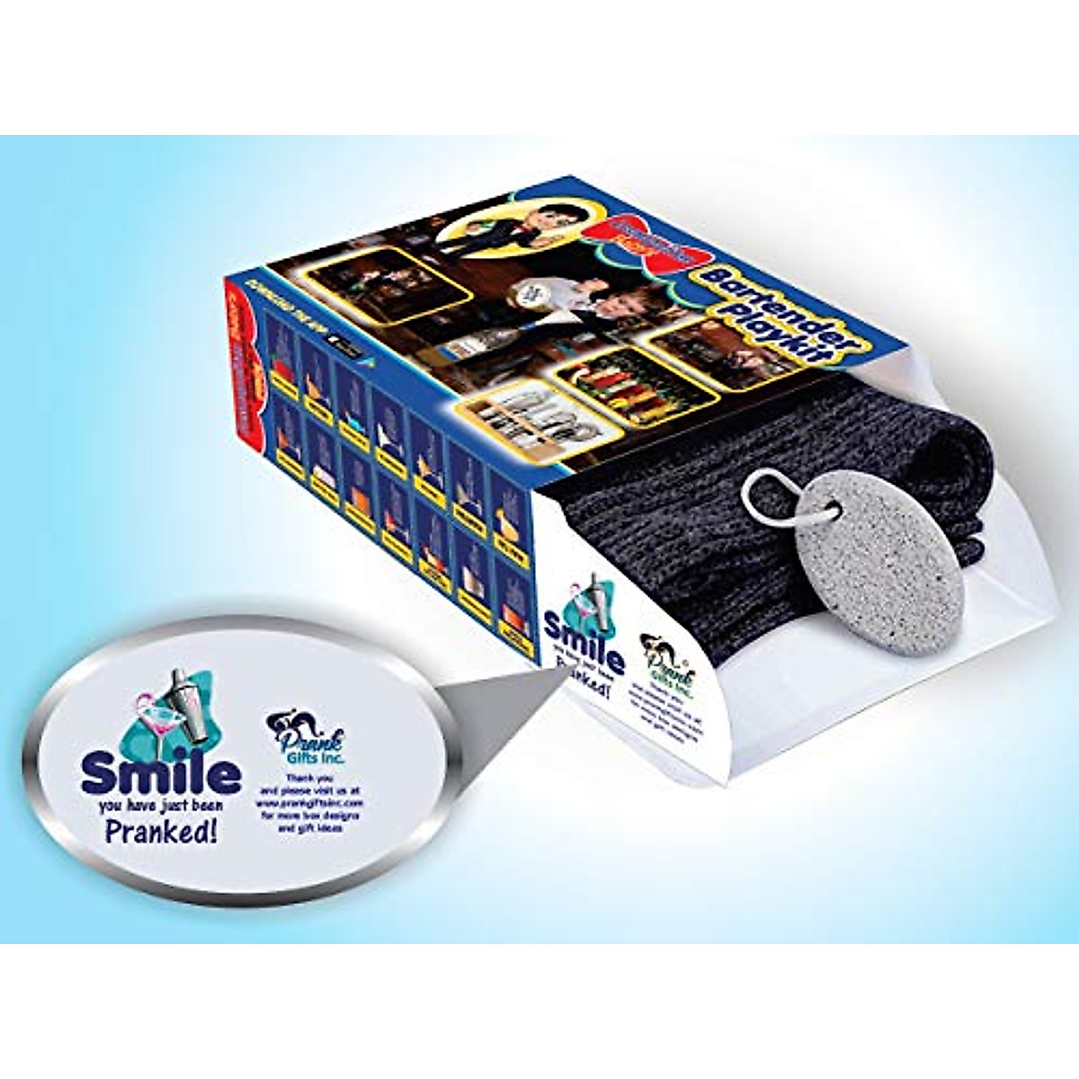 Prank Gifts Inc. Bartender PlayKit Prank Gift Box Fake Prank Gag Gift Box