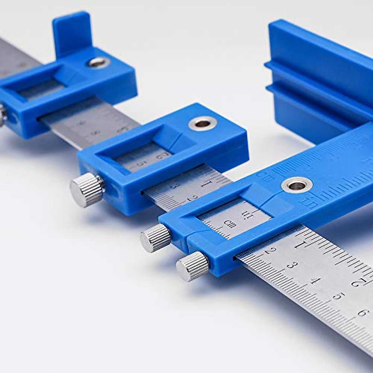 Cabinet Hardware Jig Tool Drill Guide Cabinet Handle Jig Cabinet Handle Template Tool Cabinet Knob Template Tool Power Tool Accessory Jig Cabinet Jig for Handles and Pulls with Storage