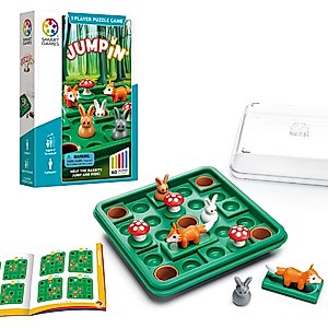 SmartGames Jump in’, a Cognitive Skill-Building Travel Puzzle Game for Kids and Adults Ages 7 & Up, 60 Challenges in Travel-Friendly Case.