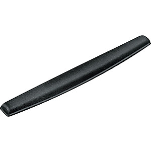 Fellowes 9178201 Memory Foam Wrist Rest, Black (91782), 2.94 x 19.94 x 0.94 inches