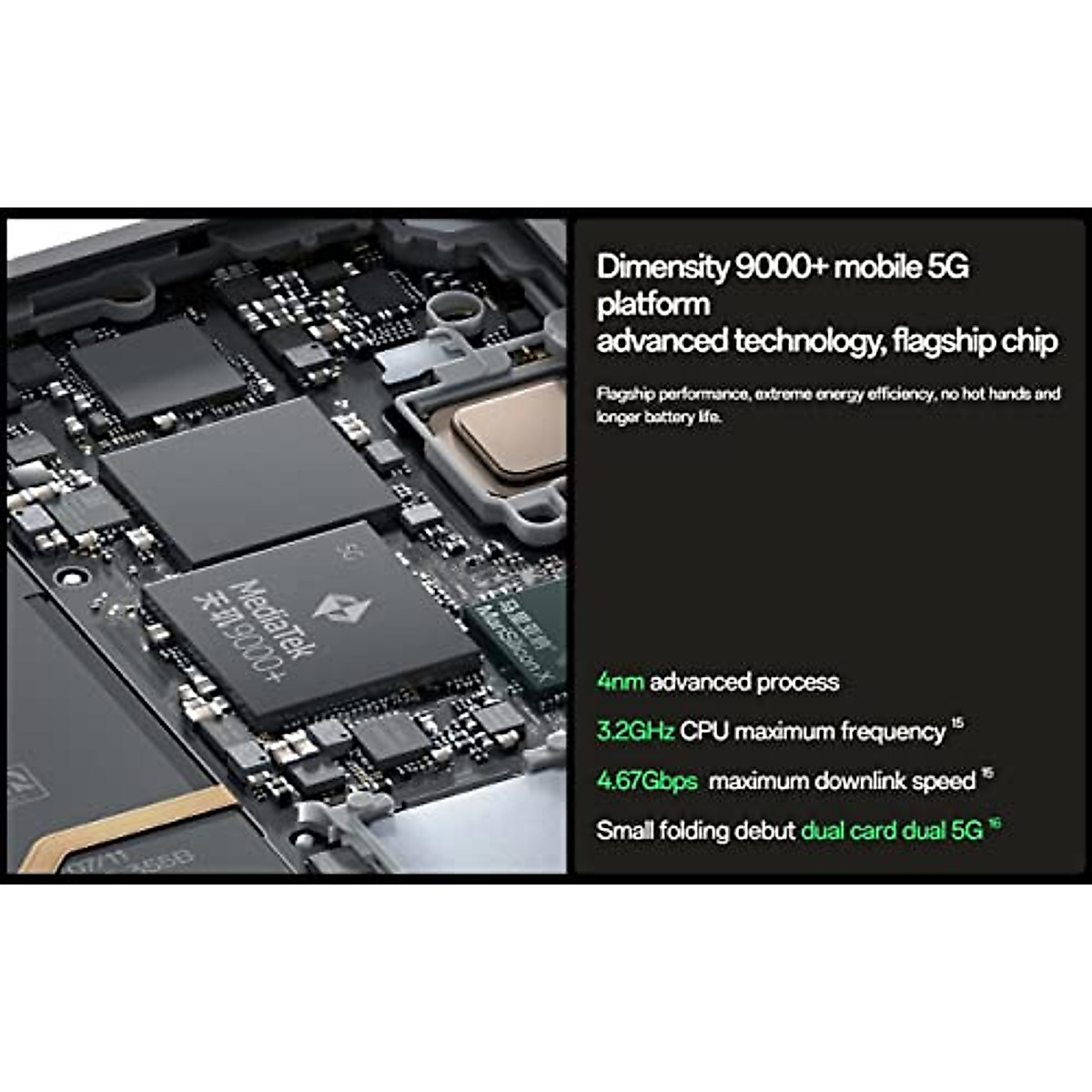 Original Oppo Find N2 Flip 12G+256GB 5G Mobile Phone 120Hz Fold AMOLED 6.8" Screen Dimensity 9000+ 4300mAh 44WSuperVOOC OTG NFC Global Warranty Cellphone by-（CTM Global Store） (Gold(12+256))