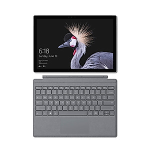 Microsoft Surface Pro 6 12.3 inches 128GB - with Keyboard - Platinum (Renewed)