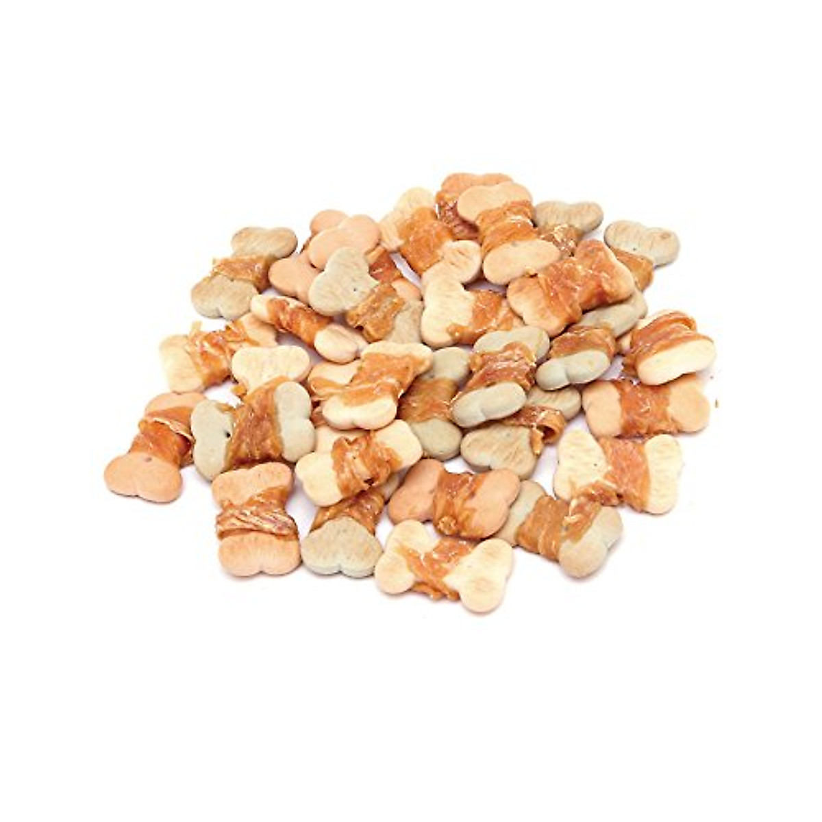 Pet 'n Shape Chik 'n Wrapped Biscuits – Jerky Dog Treats - 1 Pound