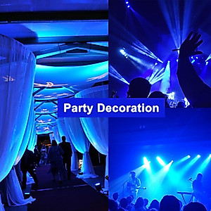 U4GLORY LED Par38 Blue Light Bulb - 15W(100Watt Equivalent) Blue LED Light Bulbs, E26 Base Flood Light Bulbs Perfect for Party Decoration, Porch, Home Lighting, Halloween, Christmas, Outdoor, 2 Pack